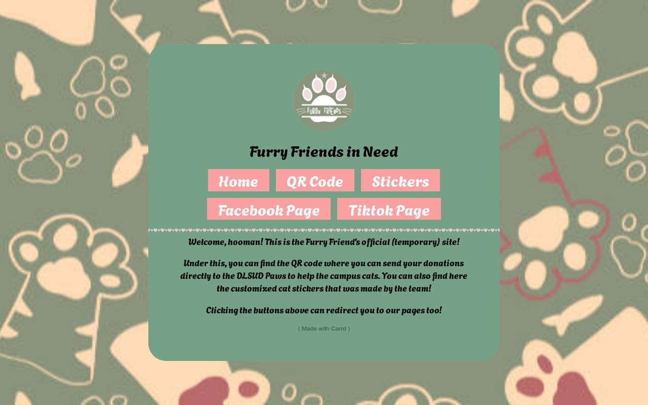 Furry Friends in Need